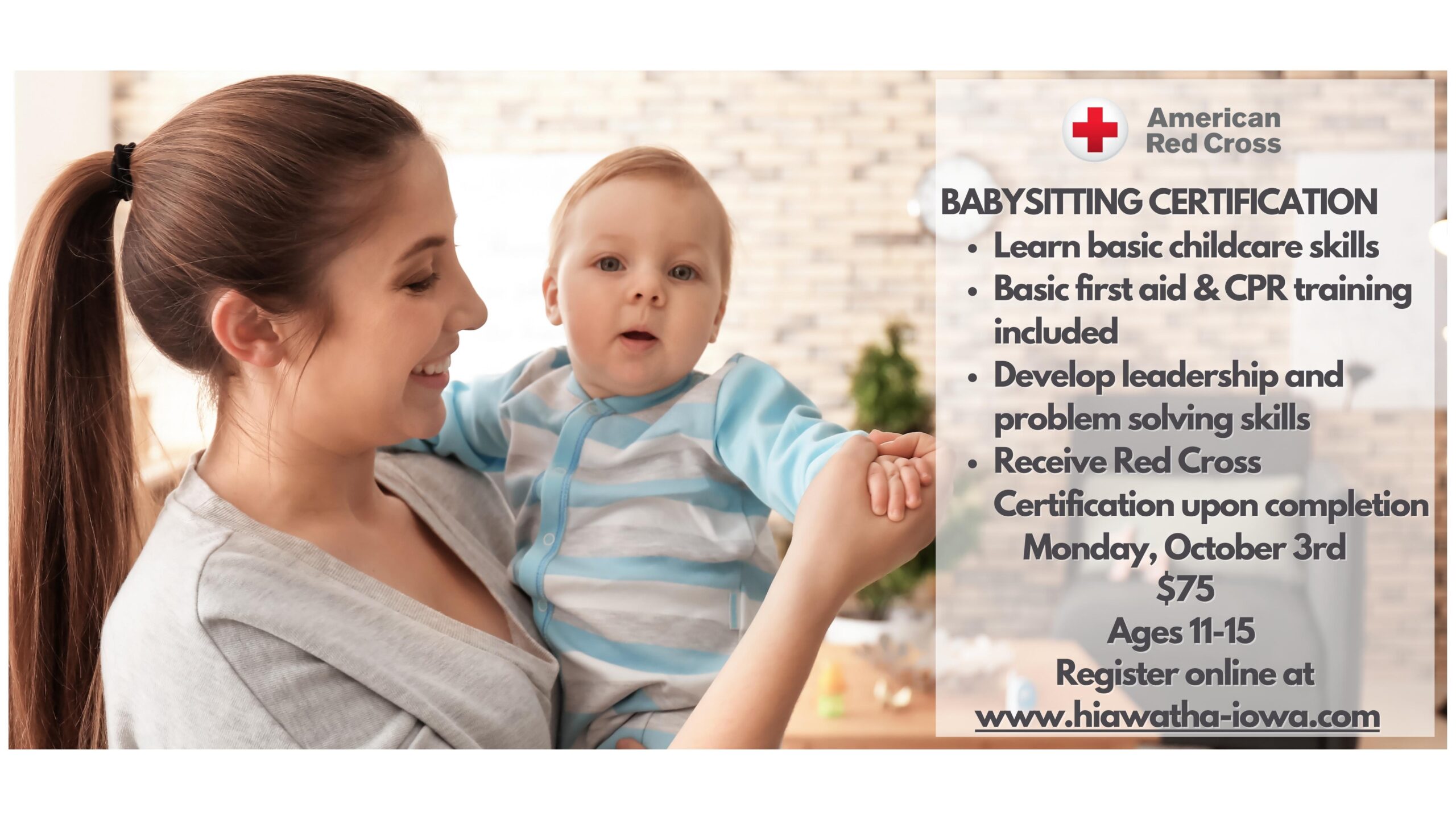 Red Cross Babysitting Clinic - Cedar Rapids CSDCedar Rapids CSD