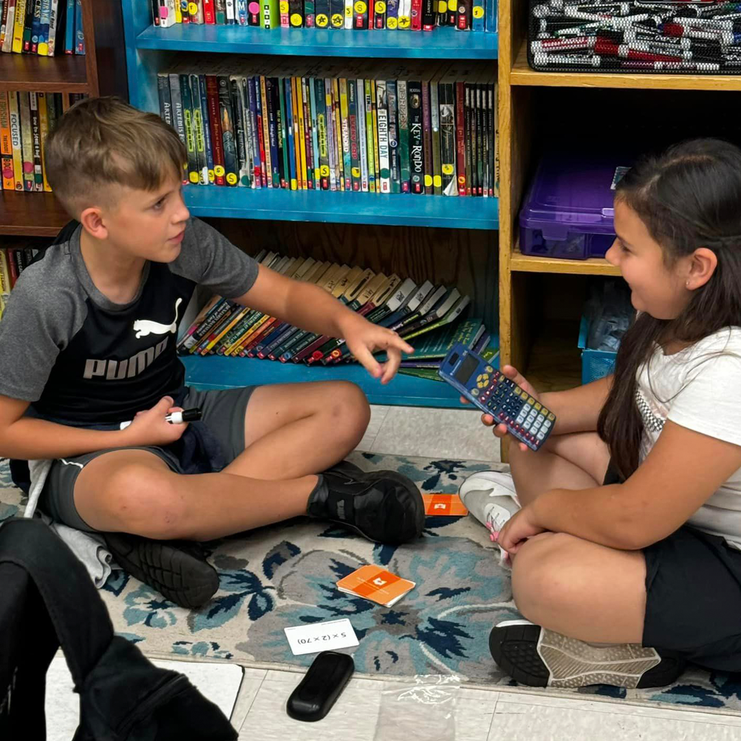 Hiawatha students play "Beat the Calculator" - Hiawatha Elementary ...