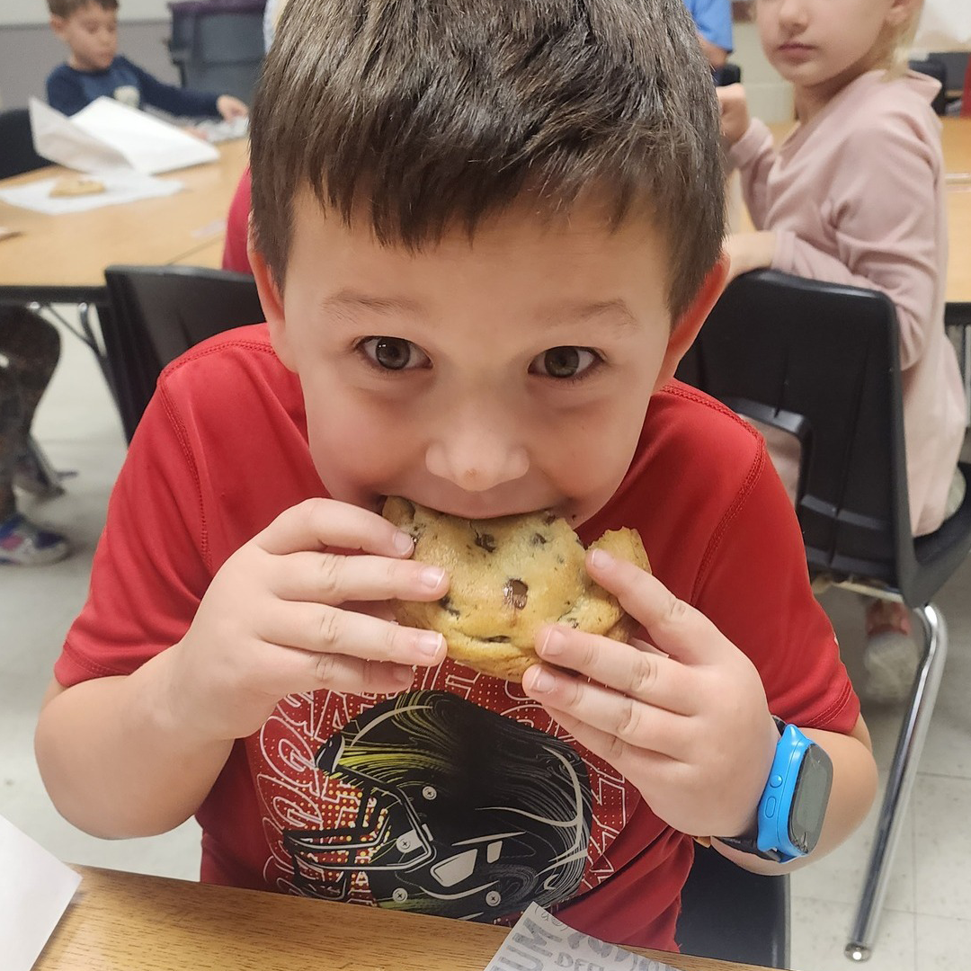 Students learning to bake cookies! - Viola Gibson Elementary ...