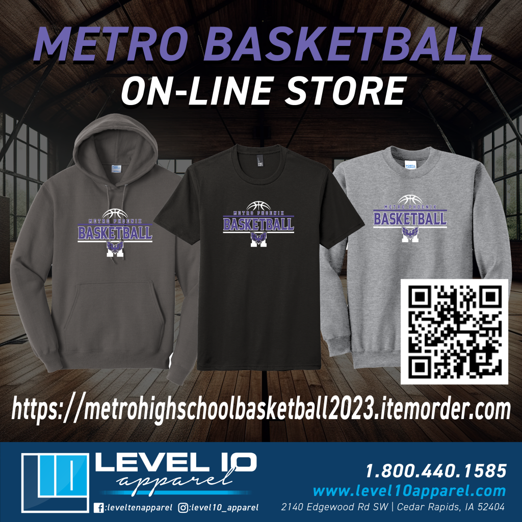 Get Your Metro Basketball Gear - Metro High SchoolMetro High School