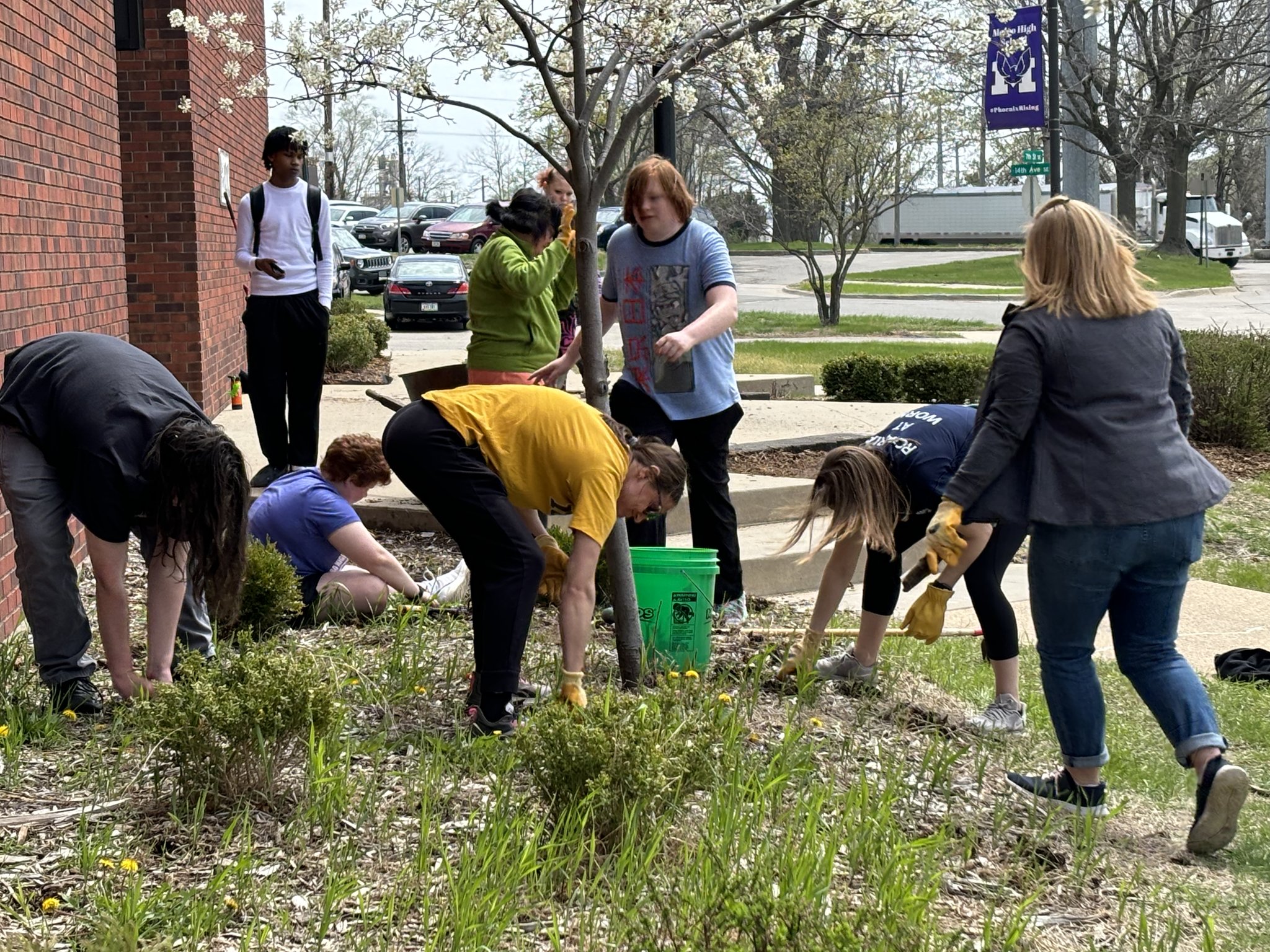 Earth Day Project with Metro North Rotary Club - Metro High SchoolMetro ...
