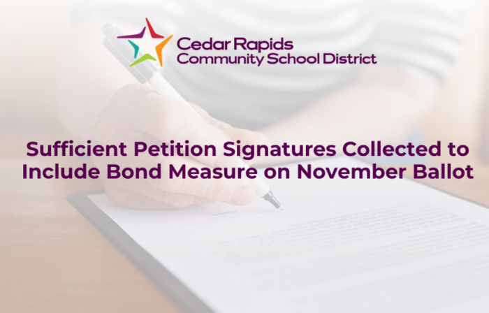 CRCSD Garners Sufficient Petition Signatures to Include Bond Measure on ...