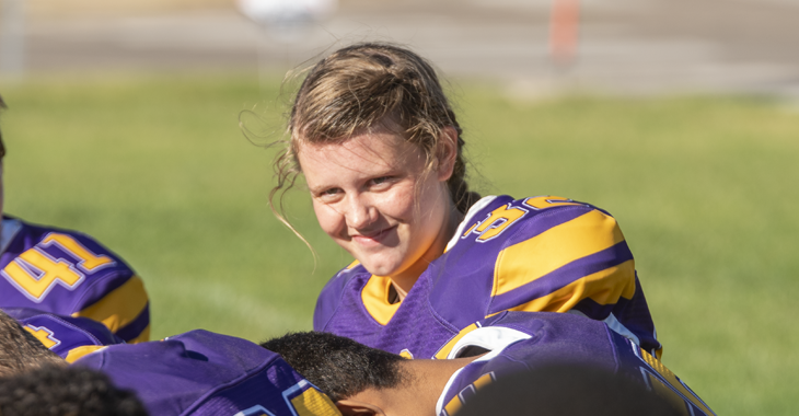 Lulu leads as Taft's 7th grade quarterback (linebacker and kicker, too ...